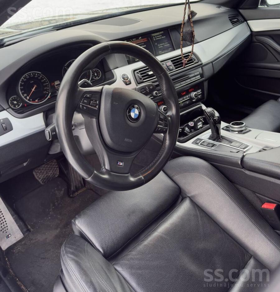 Pelēks BMW 520 2013 Valmiera, ar dzinēja tilpumu 2.00 L un nobraukumu 308 tūkst. km par 12000 €, foto 17 vietnē AUTOMOTO.COM.LV