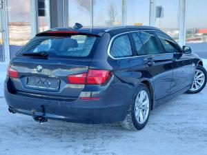Grey BMW 520 2013 in Vilnius, with an engine capacity of 2.00 L and mileage of 296 thousand km for 9500 €, photo 6 on AUTOMOTO.COM.LV