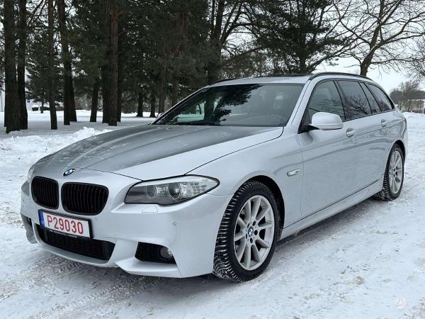 Grey BMW 520 2013 in Kedainiai, with an engine capacity of 2.00 L and mileage of 261 thousand km for 9500 €, photo 1 on AUTOMOTO.COM.LV