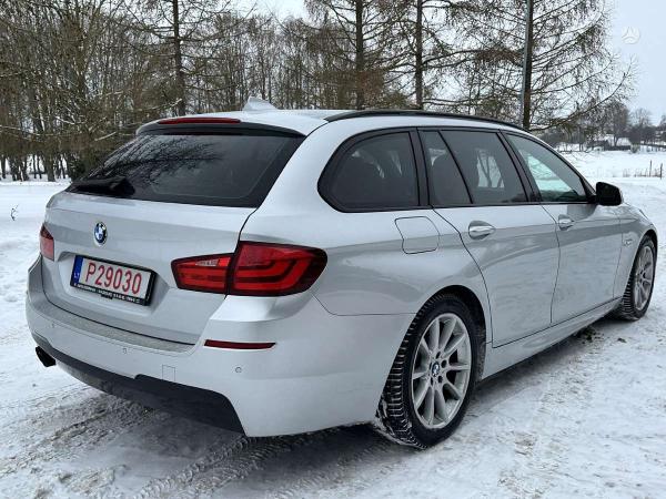 Grey BMW 520 2013 in Kedainiai, with an engine capacity of 2.00 L and mileage of 261 thousand km for 9500 €, photo 3 on AUTOMOTO.COM.LV