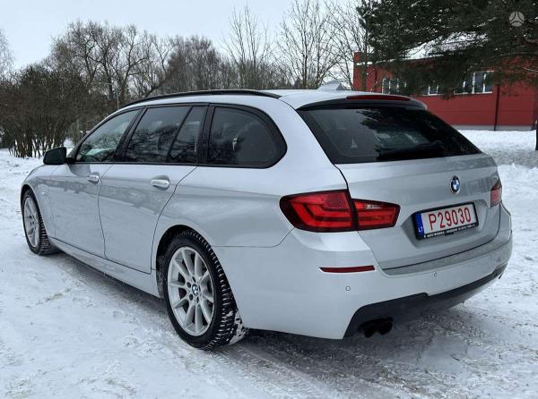 Grey BMW 520 2013 in Kedainiai, with an engine capacity of 2.00 L and mileage of 261 thousand km for 9500 €, photo 4 on AUTOMOTO.COM.LV