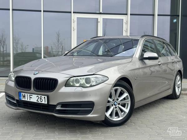 Pelēks BMW 520 2013 Viļņa, ar dzinēja tilpumu 2.00 L un nobraukumu 389 tūkst. km par 8500 €, foto 3 vietnē AUTOMOTO.COM.LV