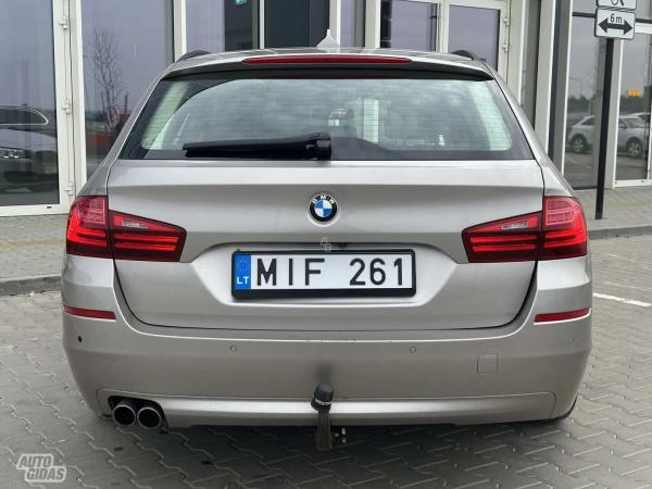 Pelēks BMW 520 2013 Viļņa, ar dzinēja tilpumu 2.00 L un nobraukumu 389 tūkst. km par 8500 €, foto 5 vietnē AUTOMOTO.COM.LV