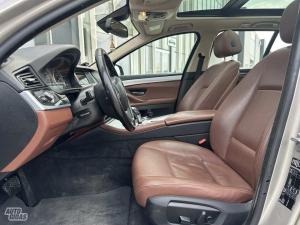 Grey BMW 520 2013 in Vilnius, with an engine capacity of 2.00 L and mileage of 389 thousand km for 8500 €, photo 9 on AUTOMOTO.COM.LV
