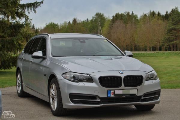 Grey BMW 520 2013 in Pasvalys, with an engine capacity of 2.00 L and mileage of 285 thousand km for 10500 €, photo 2 on AUTOMOTO.COM.LV