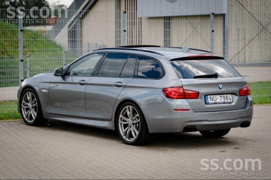 Pelēks BMW 520 2013 Rīga, ar dzinēja tilpumu 2.00 L un nobraukumu 321 tūkst. km par 8950 €, foto 4 vietnē AUTOMOTO.COM.LV