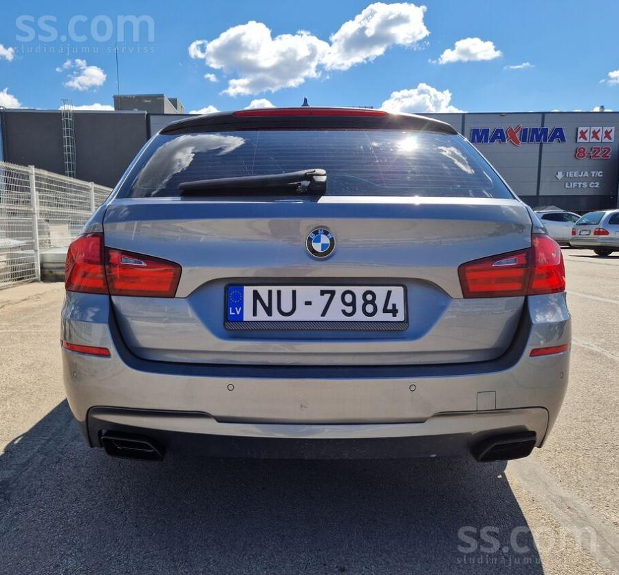 Pelēks BMW 520 2013 Rīga, ar dzinēja tilpumu 2.00 L un nobraukumu 321 tūkst. km par 8950 €, foto 8 vietnē AUTOMOTO.COM.LV