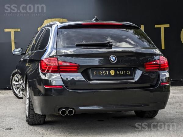 Grey BMW 520 2013 in Tukums, with an engine capacity of 2.00 L and mileage of 305 thousand km for 11500 €, photo 3 on AUTOMOTO.COM.LV