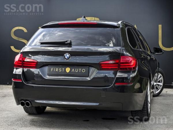 Grey BMW 520 2013 in Tukums, with an engine capacity of 2.00 L and mileage of 305 thousand km for 11500 €, photo 4 on AUTOMOTO.COM.LV