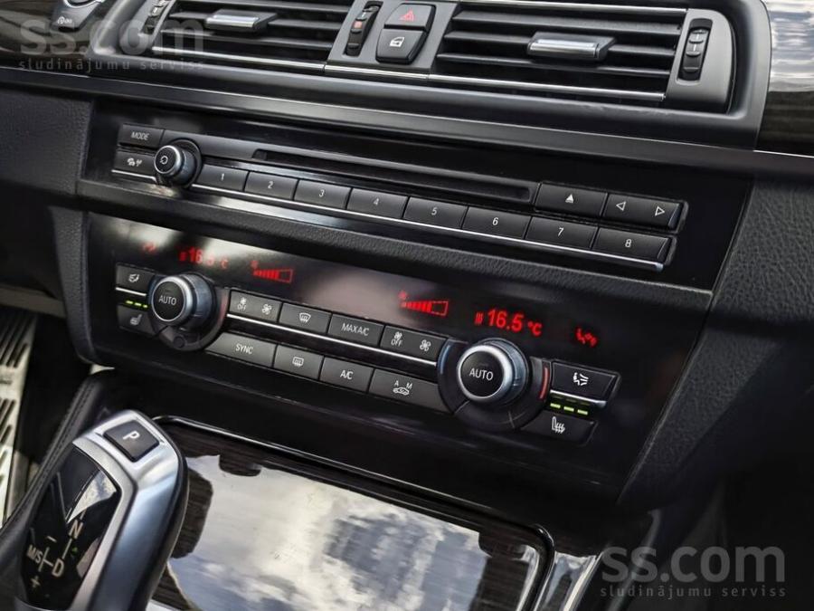 Серый БМВ 520 2013 в Тукумс, объемом двигателя 2.00 л и пробегом 305 тыс. км за 10700 €, фото 19 на AUTOMOTO.COM.LV