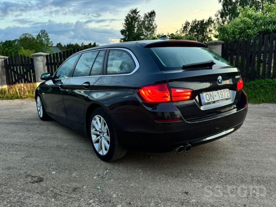 Pelēks BMW 520 2013 Cēsis, ar dzinēja tilpumu 2.20 L un nobraukumu 325 tūkst. km par 9960 €, foto 6 vietnē AUTOMOTO.COM.LV