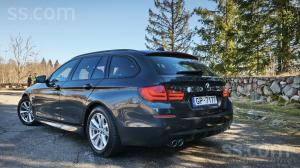 Grey BMW 520 2013 in Riga, with an engine capacity of 2.00 L and mileage of 289 thousand km for 10950 €, photo 4 on AUTOMOTO.COM.LV