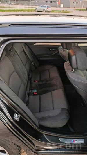 Grey BMW 520 2013 in Riga, with an engine capacity of 2.00 L and mileage of 289 thousand km for 10950 €, photo 14 on AUTOMOTO.COM.LV