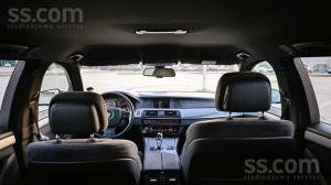 Grey BMW 520 2013 in Riga, with an engine capacity of 2.00 L and mileage of 289 thousand km for 10950 €, photo 15 on AUTOMOTO.COM.LV