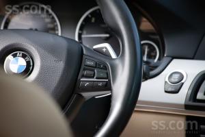 Grey BMW 520 2013 in Tukums, with an engine capacity of 2.00 L and mileage of 216 thousand km for 8590 €, photo 13 on AUTOMOTO.COM.LV