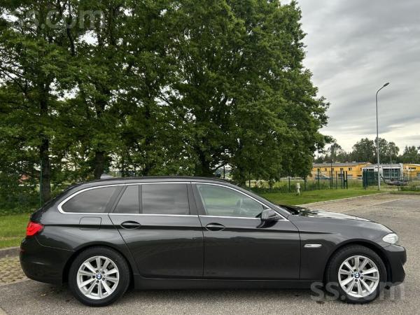 Grey BMW 520 2013 in Valmiera, with an engine capacity of 2.00 L and mileage of 284 thousand km for 7850 €, photo 5 on AUTOMOTO.COM.LV