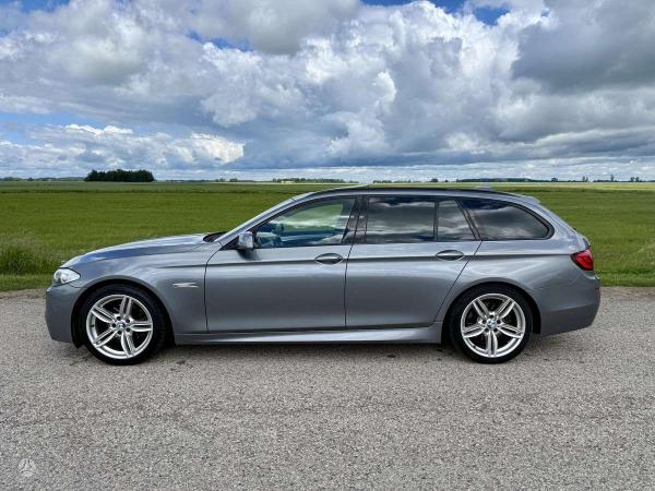 Grey BMW 520 2013 in Vilkaviskis, with an engine capacity of 2.00 L and mileage of 245 thousand km for 10200 €, photo 6 on AUTOMOTO.COM.LV