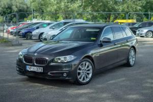 Grey BMW 520 2013 in Liepaja, with an engine capacity of 2.00 L and mileage of 257 thousand km for 10250 €, photo  on AUTOMOTO.COM.LV
