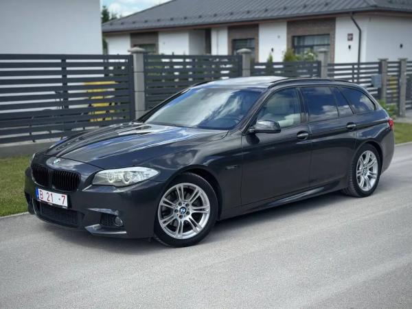 Grey BMW 520 2013 in Jelgava, with an engine capacity of 2.00 L and mileage of 307 thousand km for 9750 €, photo 1 on AUTOMOTO.COM.LV