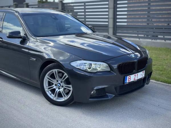 Grey BMW 520 2013 in Jelgava, with an engine capacity of 2.00 L and mileage of 307 thousand km for 9750 €, photo 7 on AUTOMOTO.COM.LV