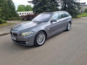 Grey BMW 520 2013 in Jekabpils, with an engine capacity of 2.00 L and mileage of 259 thousand km for 10750 €, photo  on AUTOMOTO.COM.LV