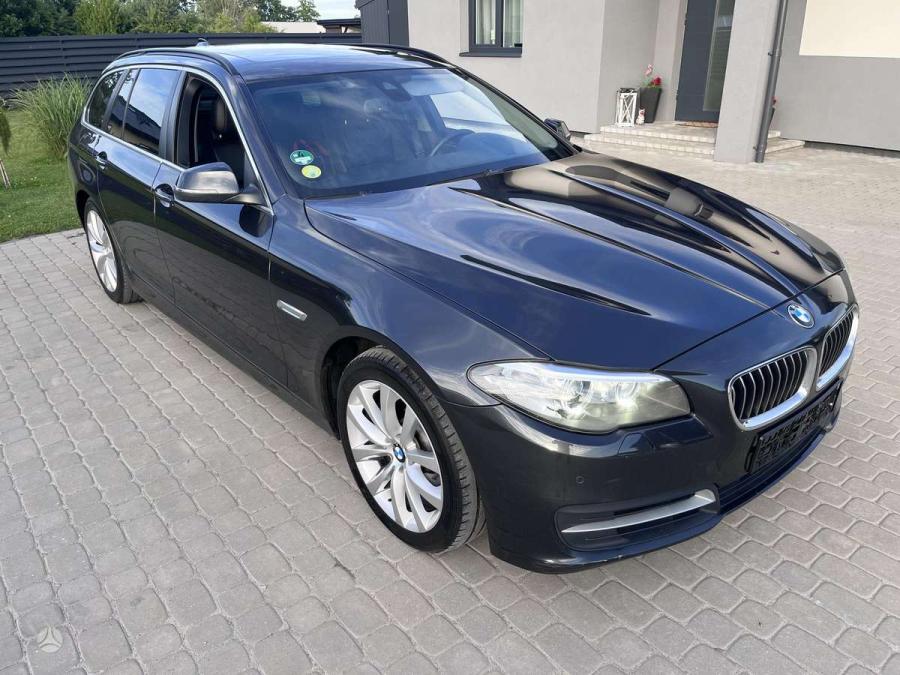 Grey BMW 520 2013 in Kaunas, with an engine capacity of 2.00 L and mileage of 288 thousand km for 8200 €, photo 4 on AUTOMOTO.COM.LV