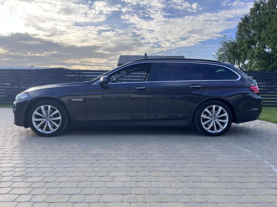 Grey BMW 520 2013 in Kaunas, with an engine capacity of 2.00 L and mileage of 288 thousand km for 8200 €, photo 7 on AUTOMOTO.COM.LV