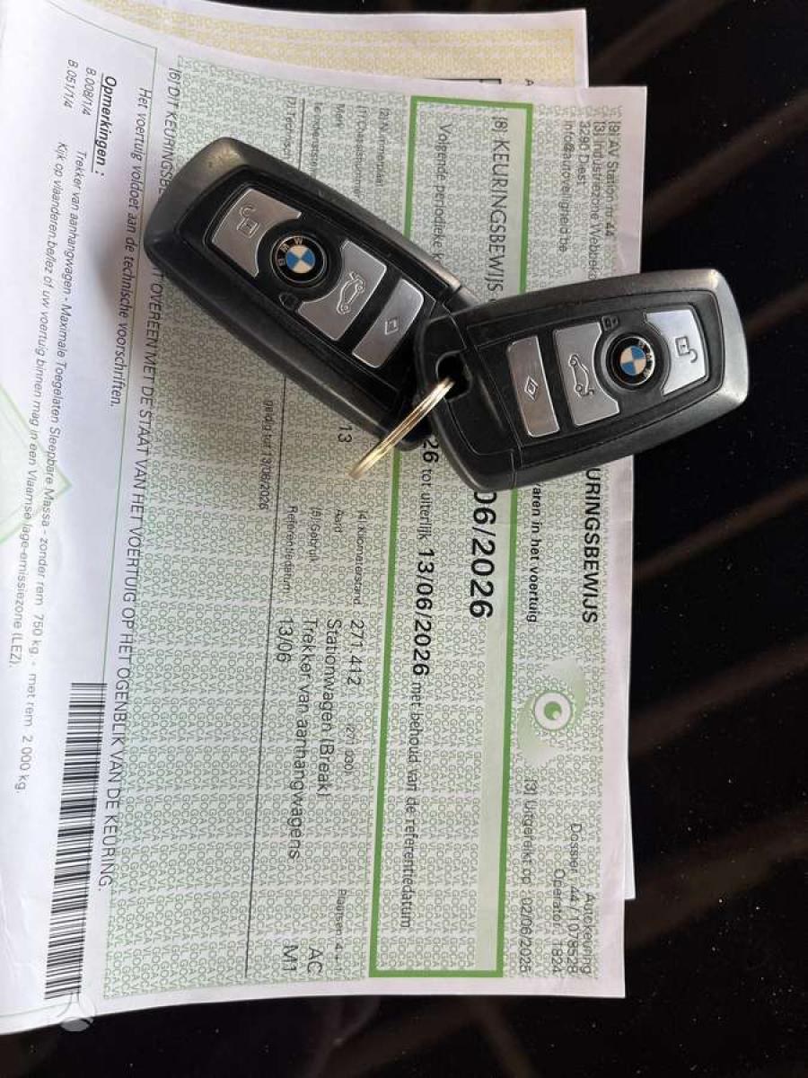 Grey BMW 520 2013 in Kaunas, with an engine capacity of 2.00 L and mileage of 288 thousand km for 8200 €, photo 24 on AUTOMOTO.COM.LV