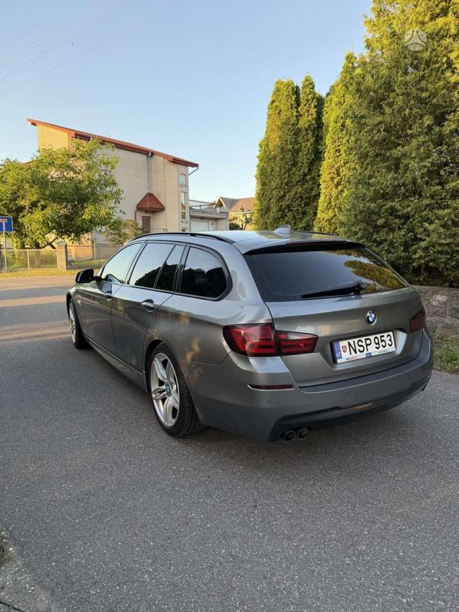 Pelēks BMW 520 2013 Kėdainiai, ar dzinēja tilpumu 2.00 L un nobraukumu 371 tūkst. km par 8500 €, foto 4 vietnē AUTOMOTO.COM.LV