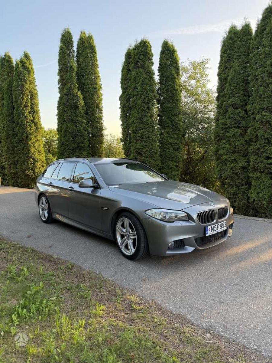Pelēks BMW 520 2013 Kėdainiai, ar dzinēja tilpumu 2.00 L un nobraukumu 371 tūkst. km par 8500 €, foto 7 vietnē AUTOMOTO.COM.LV