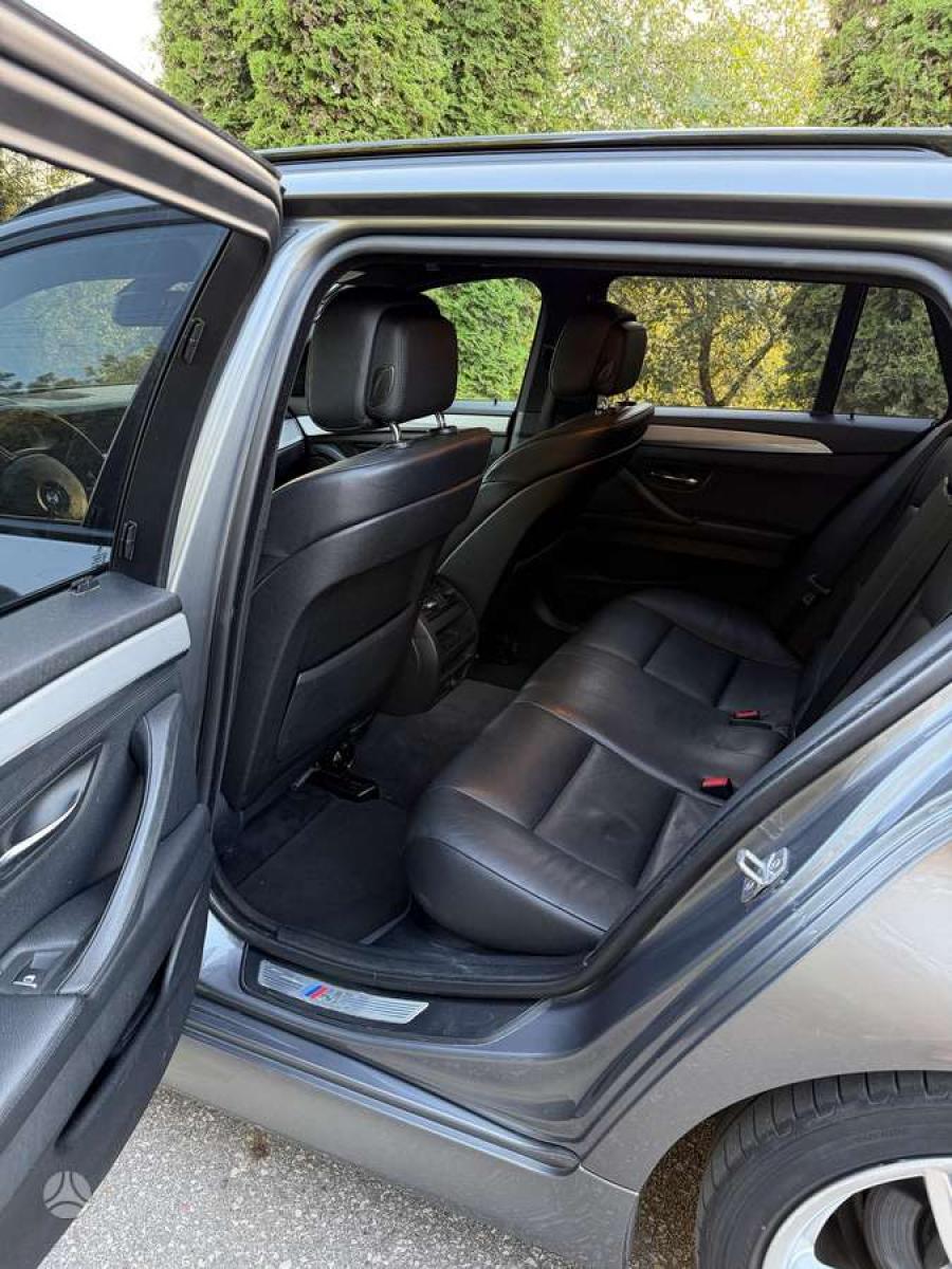 Pelēks BMW 520 2013 Kėdainiai, ar dzinēja tilpumu 2.00 L un nobraukumu 371 tūkst. km par 8500 €, foto 13 vietnē AUTOMOTO.COM.LV