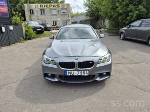 Grey BMW 520 2013 in Riga, with an engine capacity of 2.00 L and mileage of 329 thousand km for 8990 €, photo 4 on AUTOMOTO.COM.LV