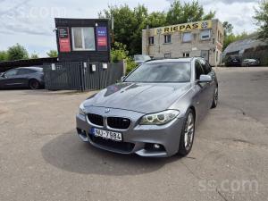 Grey BMW 520 2013 in Riga, with an engine capacity of 2.00 L and mileage of 329 thousand km for 8990 €, photo 5 on AUTOMOTO.COM.LV