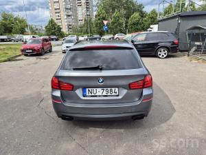Grey BMW 520 2013 in Riga, with an engine capacity of 2.00 L and mileage of 329 thousand km for 8990 €, photo 8 on AUTOMOTO.COM.LV