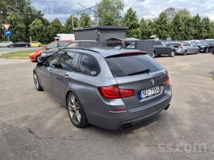 Grey BMW 520 2013 in Riga, with an engine capacity of 2.00 L and mileage of 329 thousand km for 8990 €, photo 9 on AUTOMOTO.COM.LV