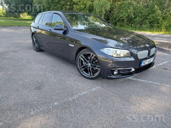 Pelēks BMW 520 2013 Aizkraukle, ar dzinēja tilpumu 2.00 L un nobraukumu 330 tūkst. km par 9700 €, foto 3 vietnē AUTOMOTO.COM.LV