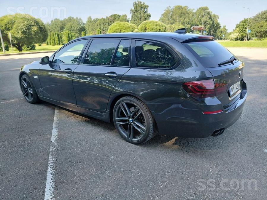 Pelēks BMW 520 2013 Aizkraukle, ar dzinēja tilpumu 2.00 L un nobraukumu 330 tūkst. km par 9700 €, foto 5 vietnē AUTOMOTO.COM.LV