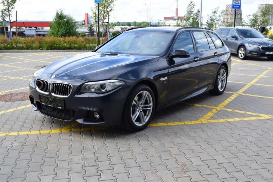 Grey BMW 520 2013 in Vilnius, with an engine capacity of 2.00 L and mileage of 312 thousand km for 10500 €, photo 4 on AUTOMOTO.COM.LV