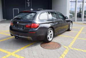 Grey BMW 520 2013 in Vilnius, with an engine capacity of 2.00 L and mileage of 312 thousand km for 10500 €, photo 8 on AUTOMOTO.COM.LV