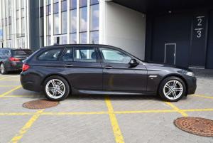 Grey BMW 520 2013 in Vilnius, with an engine capacity of 2.00 L and mileage of 312 thousand km for 10500 €, photo 9 on AUTOMOTO.COM.LV
