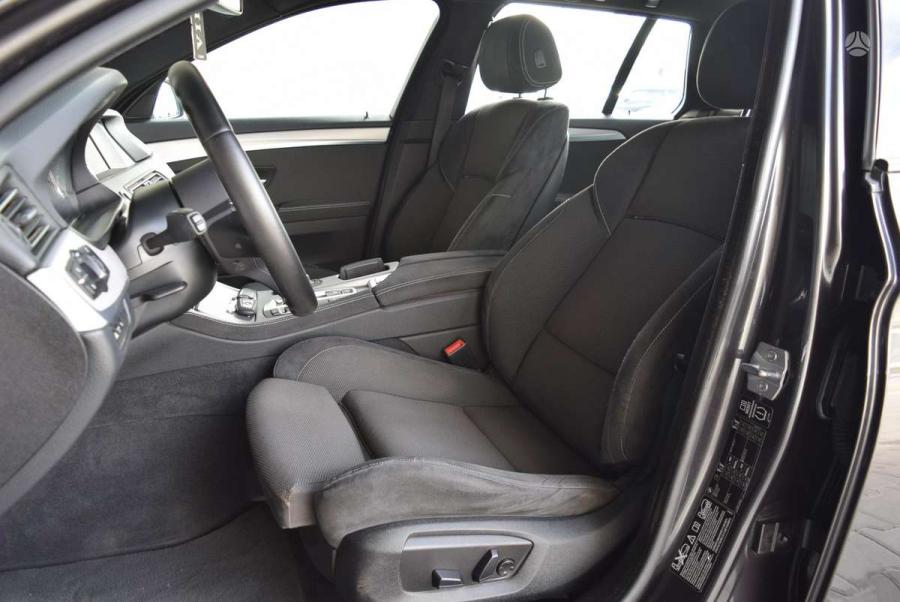 Grey BMW 520 2013 in Vilnius, with an engine capacity of 2.00 L and mileage of 312 thousand km for 10500 €, photo 10 on AUTOMOTO.COM.LV