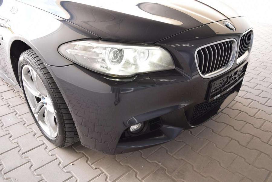 Grey BMW 520 2013 in Vilnius, with an engine capacity of 2.00 L and mileage of 312 thousand km for 10500 €, photo 26 on AUTOMOTO.COM.LV
