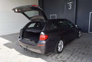 Grey BMW 520 2013 in Vilnius, with an engine capacity of 2.00 L and mileage of 312 thousand km for 10500 €, photo 28 on AUTOMOTO.COM.LV