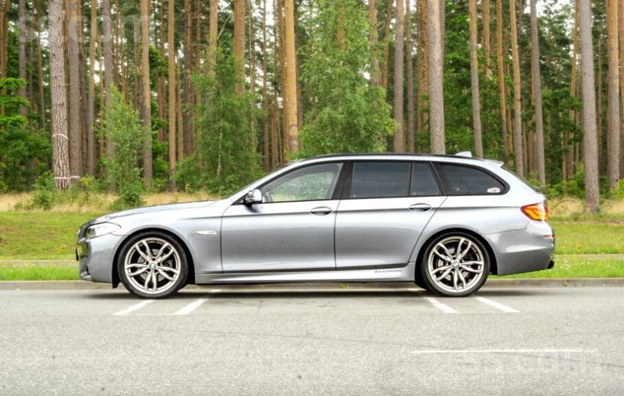 Grey BMW 520 2013 in Riga, with an engine capacity of 2.00 L and mileage of 329 thousand km for 8990 €, photo 6 on AUTOMOTO.COM.LV