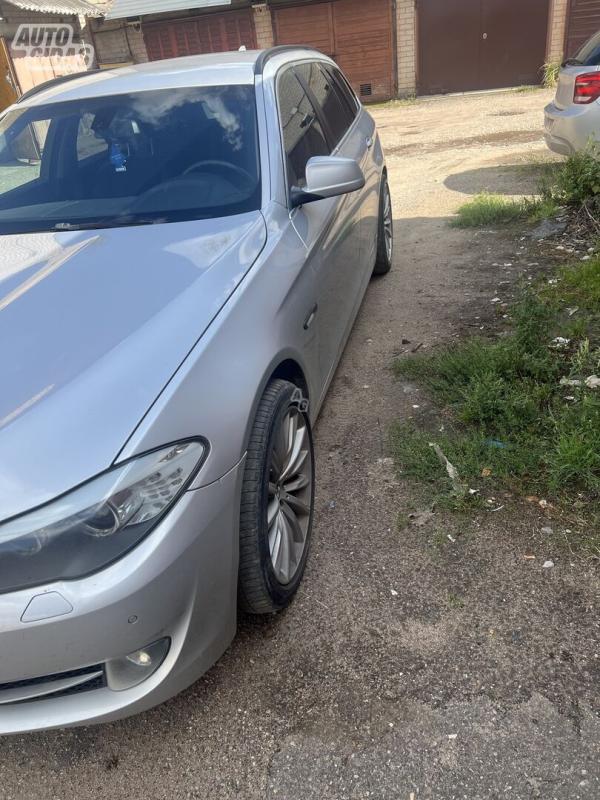 Grey BMW 520 2013 in Kaunas, with an engine capacity of 2.00 L and mileage of 362 thousand km for 6000 €, photo 5 on AUTOMOTO.COM.LV
