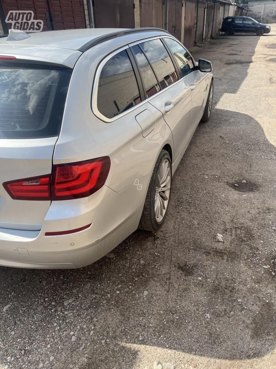 Grey BMW 520 2013 in Kaunas, with an engine capacity of 2.00 L and mileage of 362 thousand km for 6000 €, photo 8 on AUTOMOTO.COM.LV