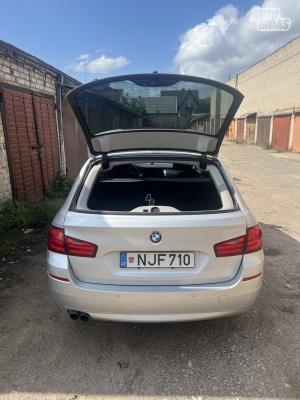 Grey BMW 520 2013 in Kaunas, with an engine capacity of 2.00 L and mileage of 362 thousand km for 6000 €, photo 10 on AUTOMOTO.COM.LV