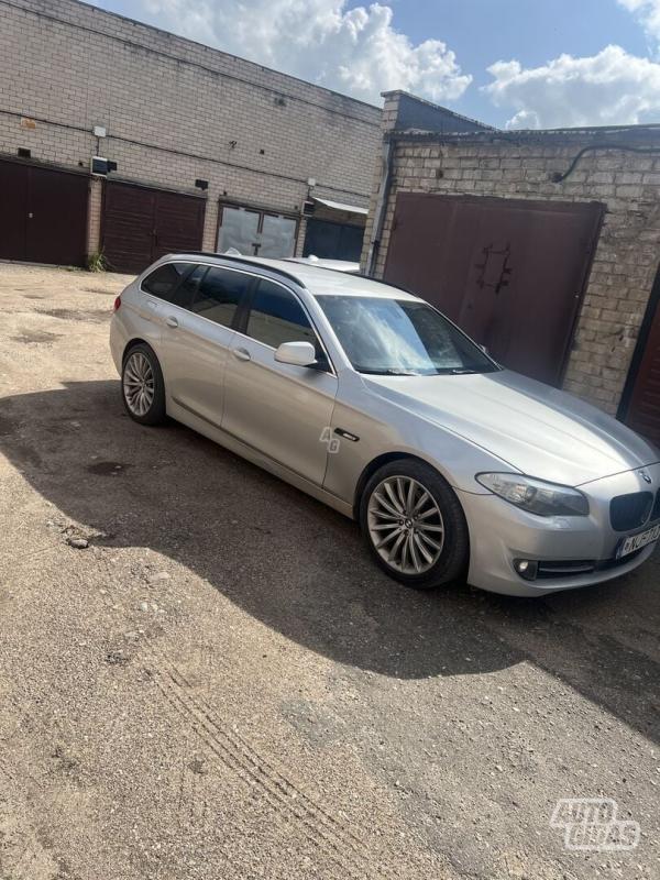 Grey BMW 520 2013 in Kaunas, with an engine capacity of 2.00 L and mileage of 362 thousand km for 6000 €, photo 11 on AUTOMOTO.COM.LV