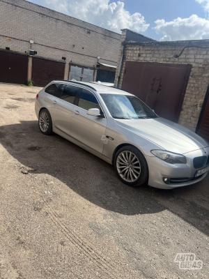 Grey BMW 520 2013 in Kaunas, with an engine capacity of 2.00 L and mileage of 362 thousand km for 6000 €, photo 11 on AUTOMOTO.COM.LV