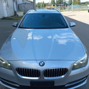 Grey BMW 520 2013 in Panevezys, with an engine capacity of 2.00 L and mileage of 221 thousand km for 7850 €, photo 4 on AUTOMOTO.COM.LV